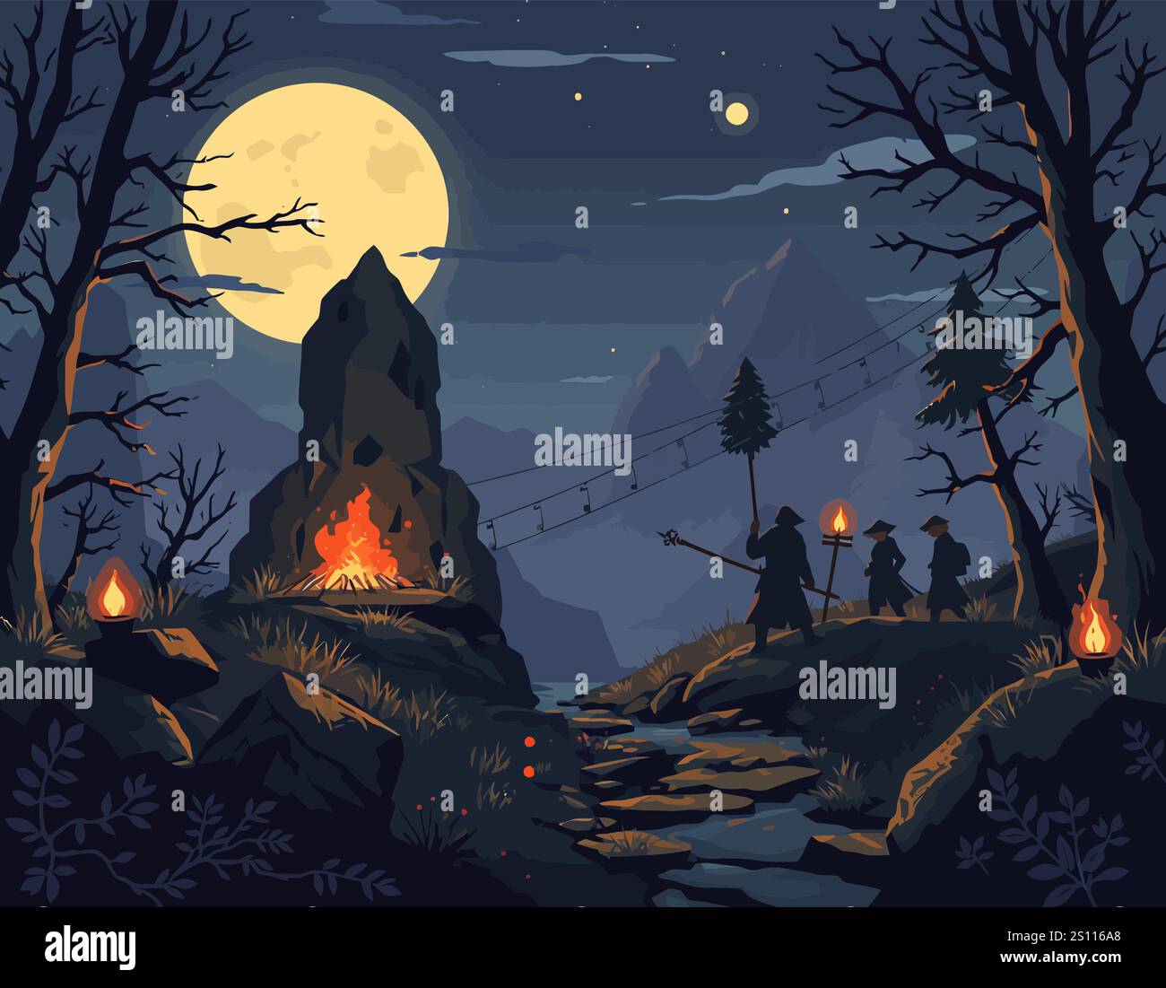 Elements of adventure in graphics style Stock Vector Image & Art - Alamy