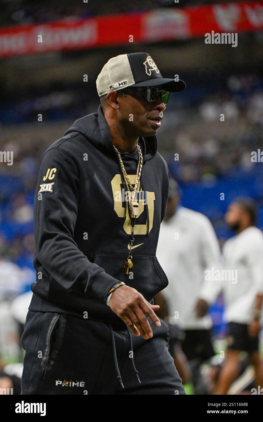 SAN ANTONIO, TX - DECEMBER 28: Colorado Buffaloes head coach Deion ...