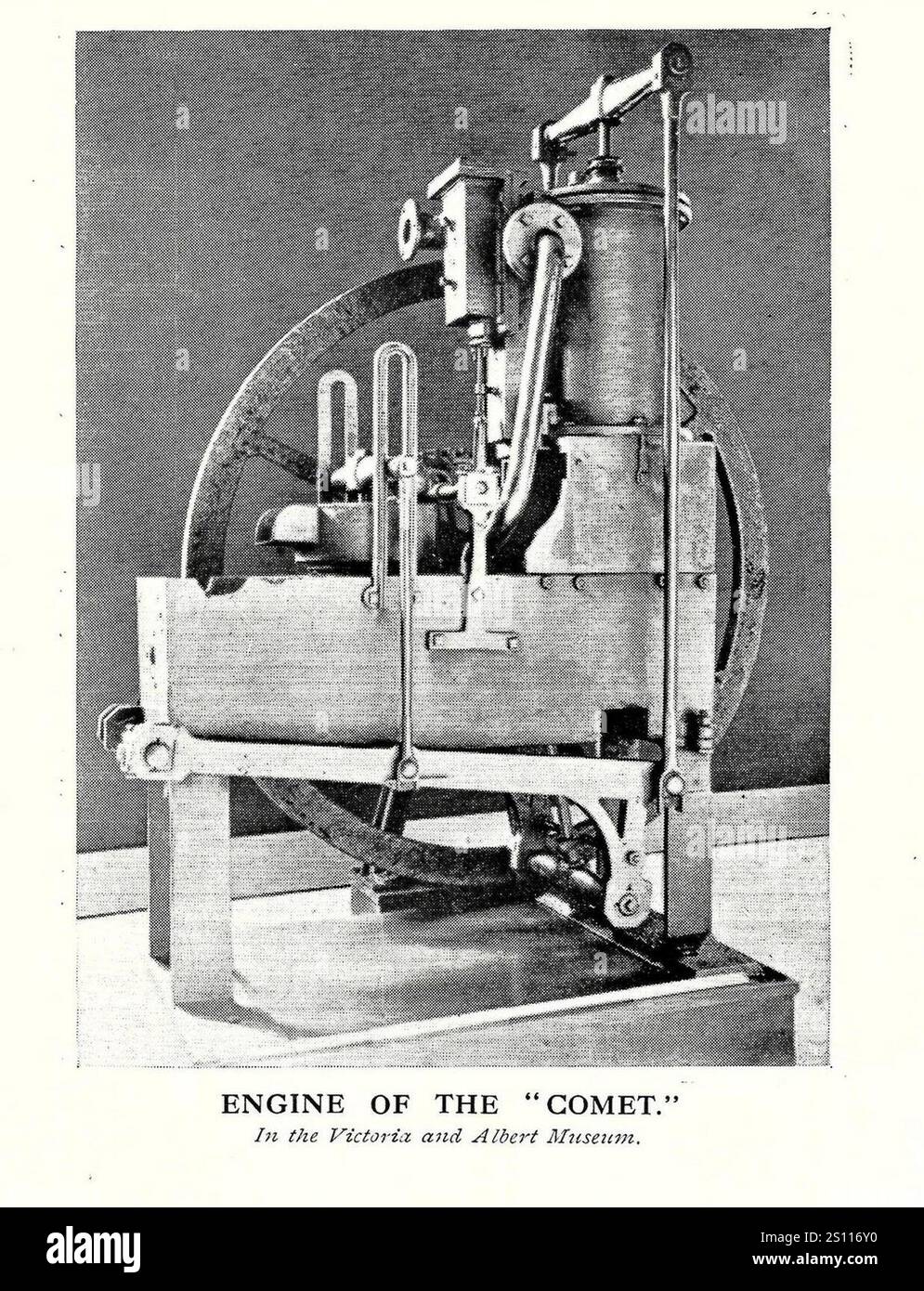Engine of the Comet 1812 - EK Chatterton Stock Photo - Alamy