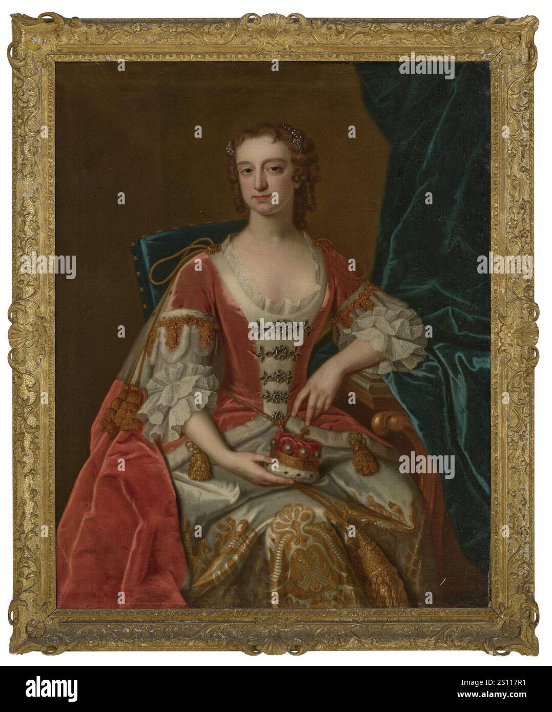 Enoch seeman portrait of letitia lady sandys nee tipping Stock Photo ...