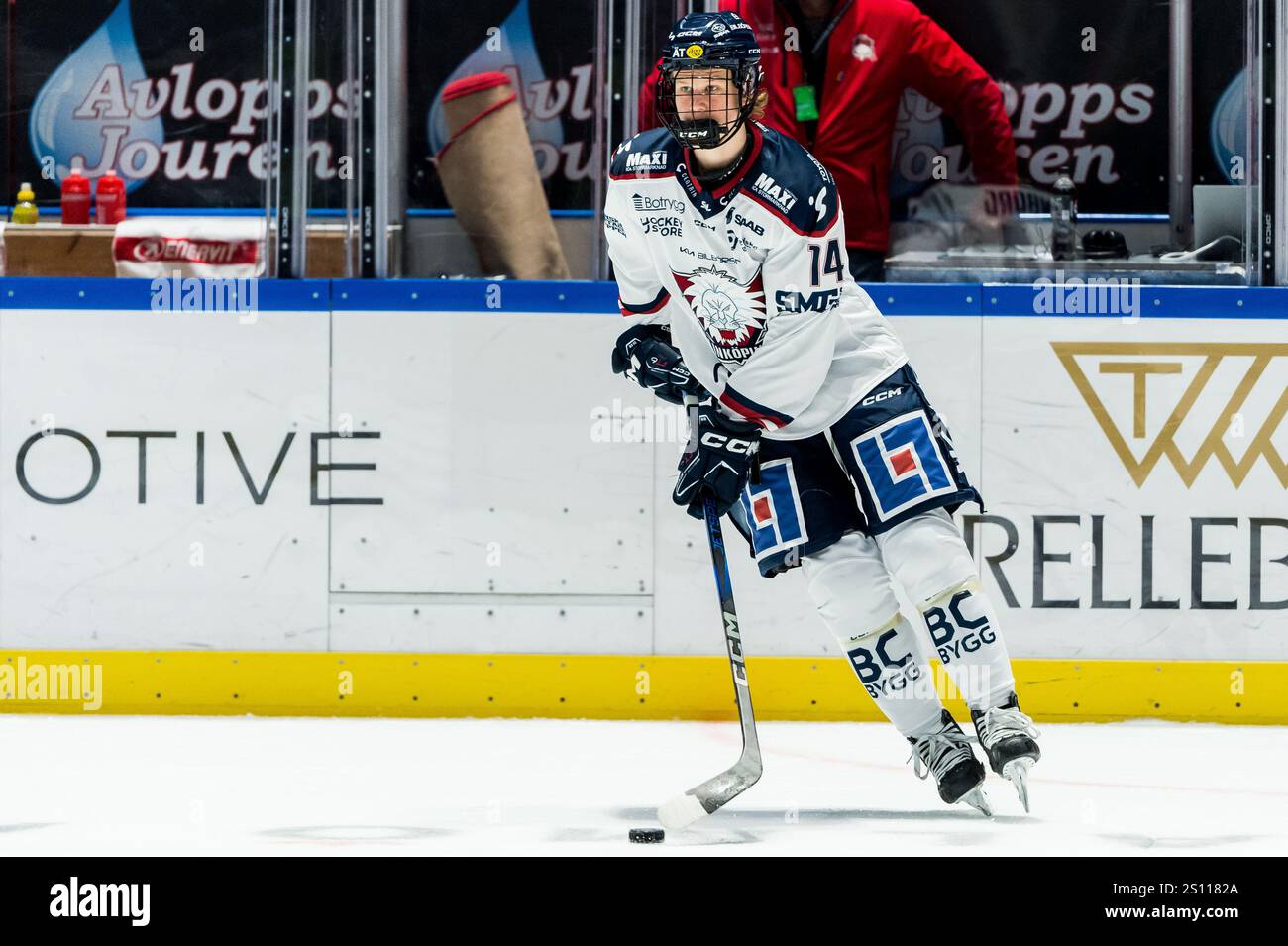 241230 Linköpings Eddie Genborg inför ishockeymatchen i SHL mellan ...