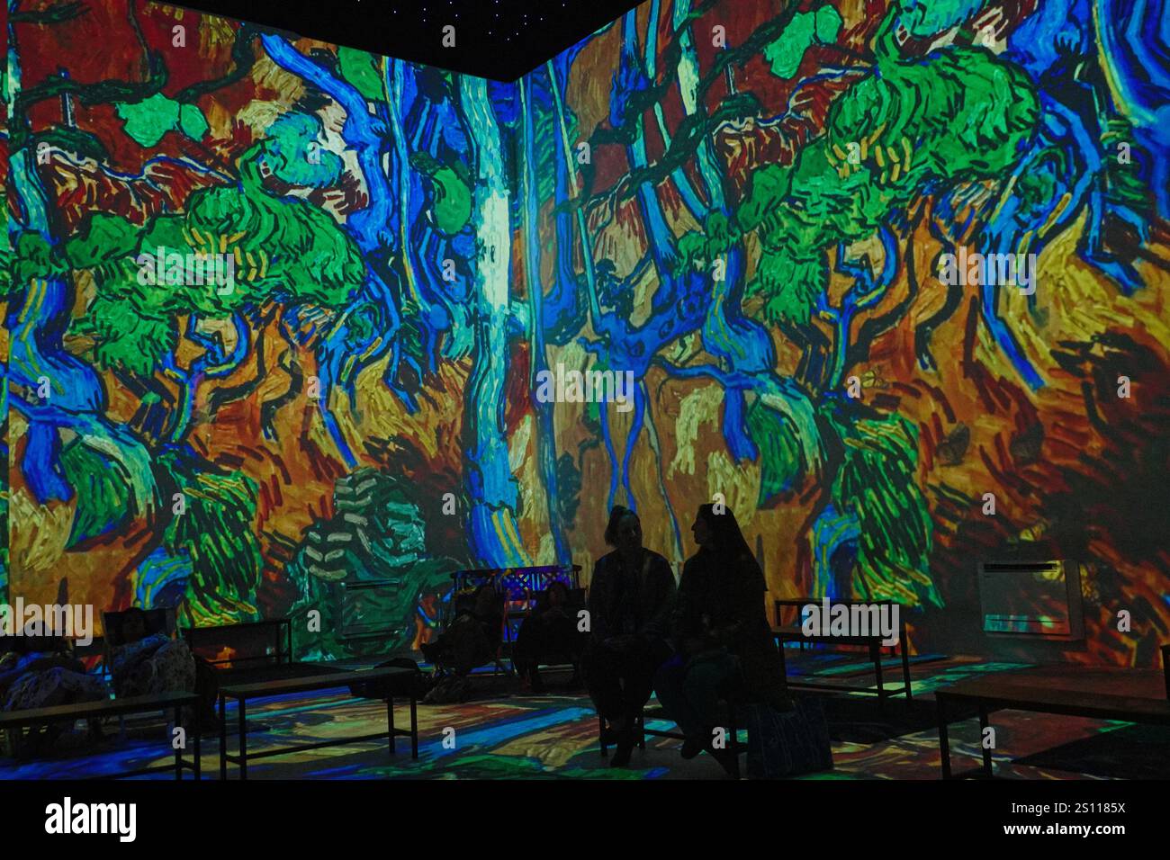 Van Gogh London Exhibition: The Immersive Experience Stock Photo - Alamy