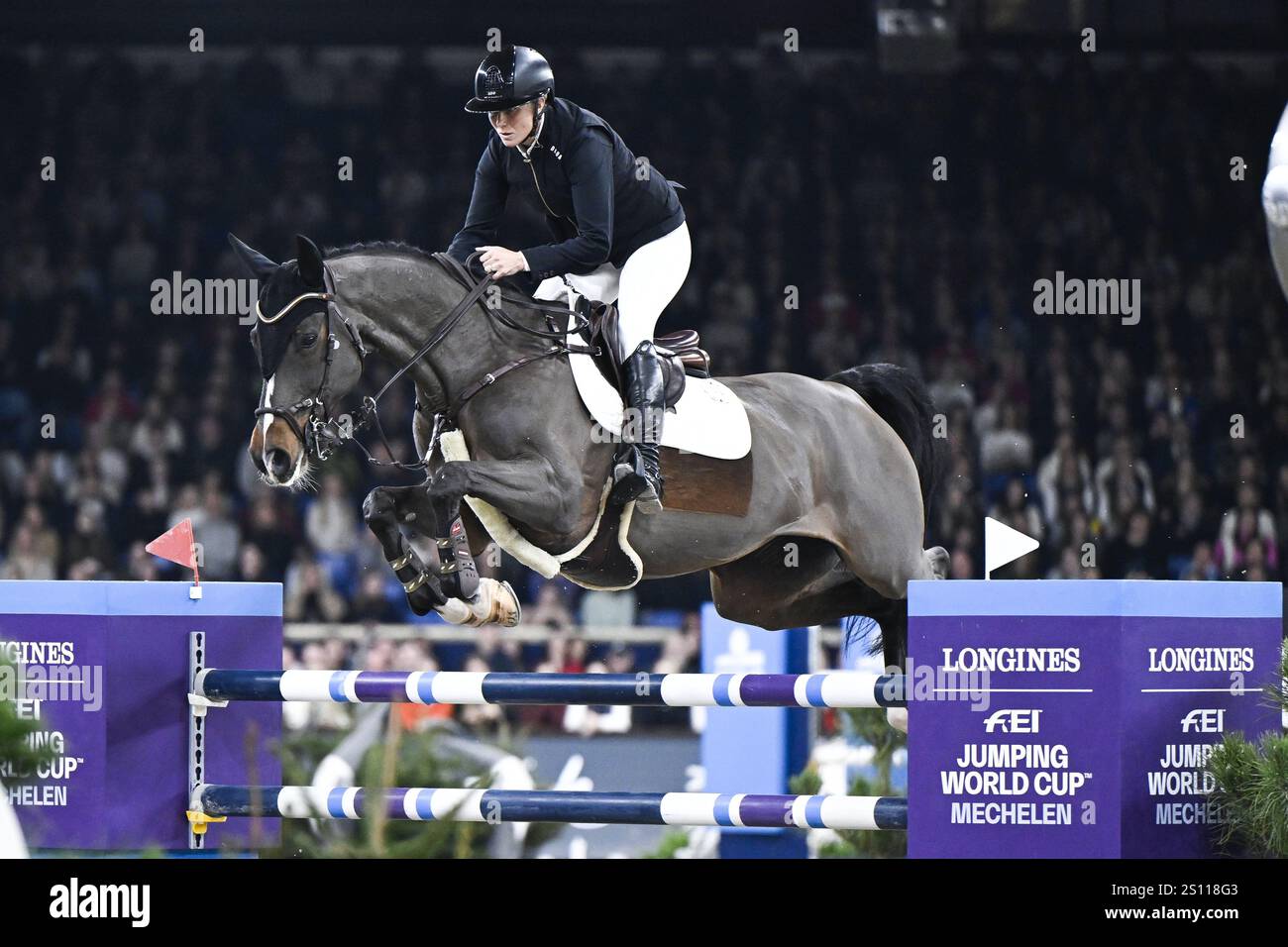 Mechelen, Belgium. 30th Dec, 2023. Swedish rider Erika Lickhammer-Van ...