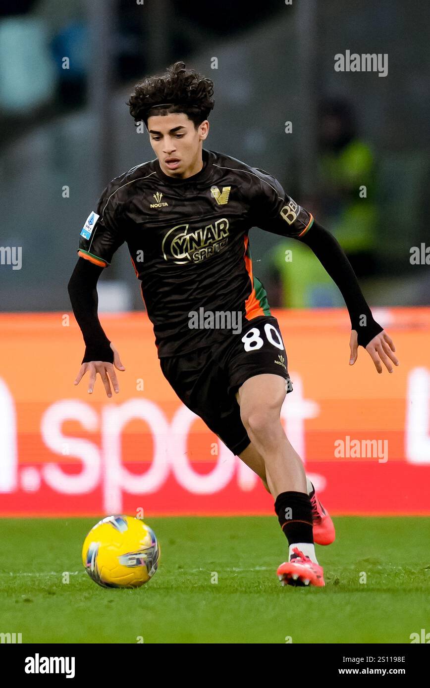 Naples, Italy. 29th Dec, 2024. Saad El Haddad of Venezia FC during the ...