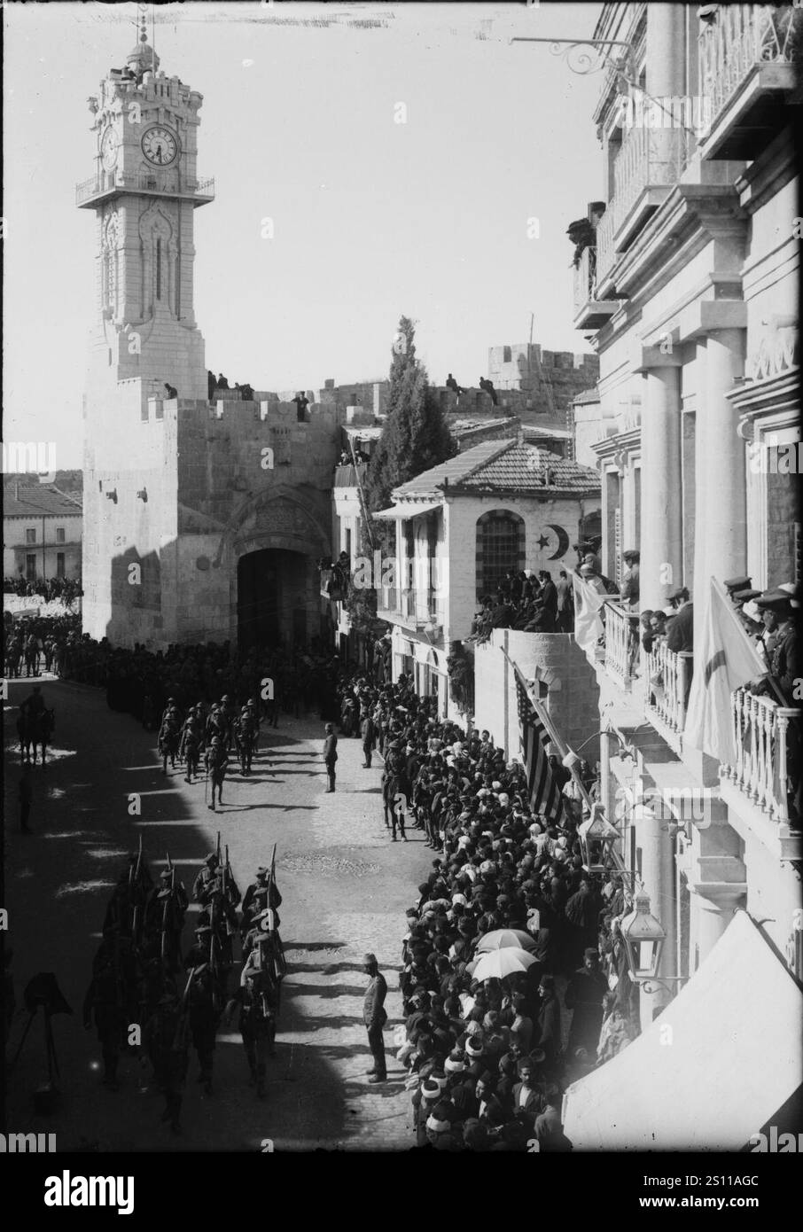 Entry of Field Marshall Allenby, Jerusalem, December 11th, 1917 ...