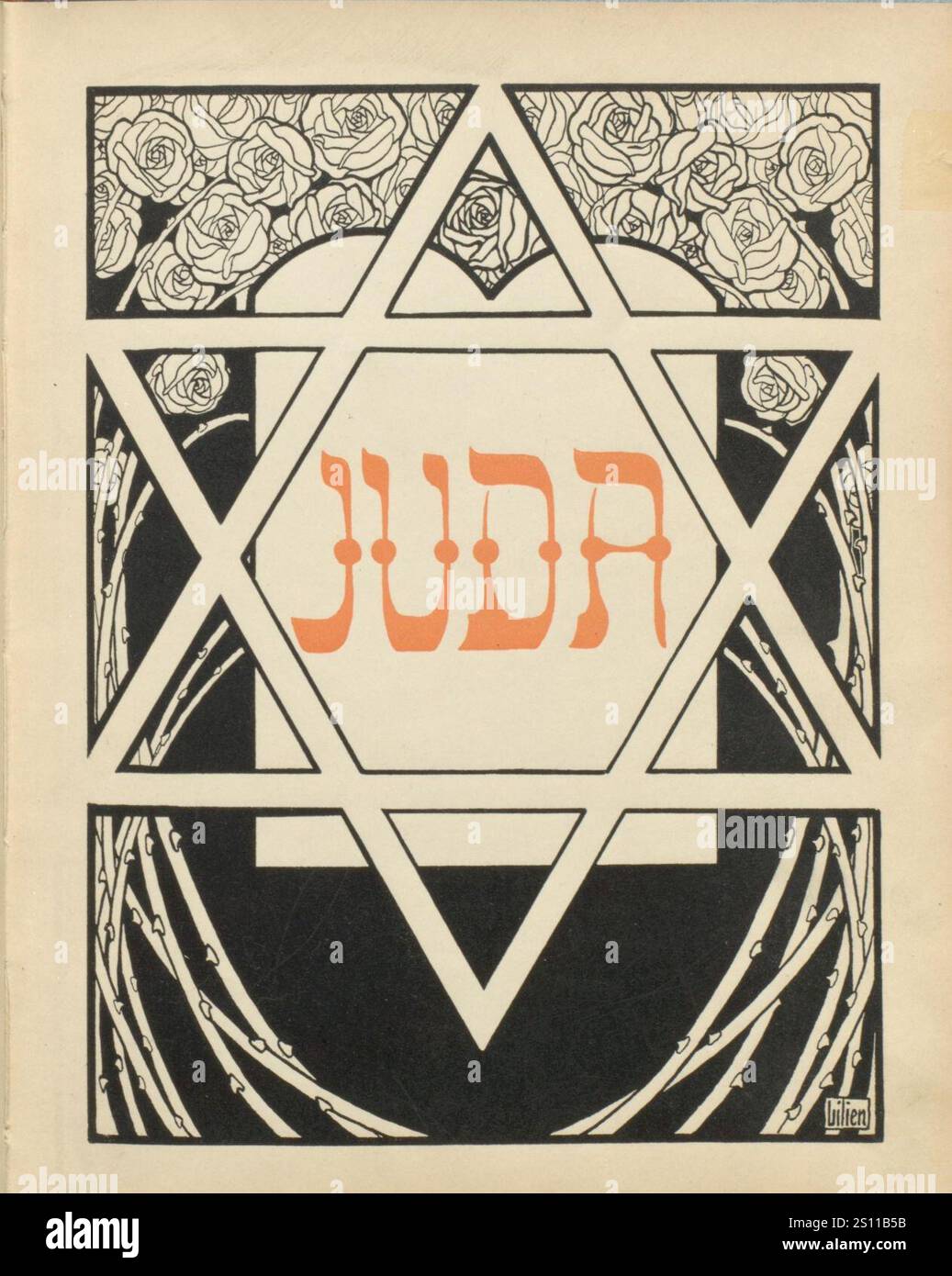 Ephraim Moses Lilien Juda Stock Photo - Alamy