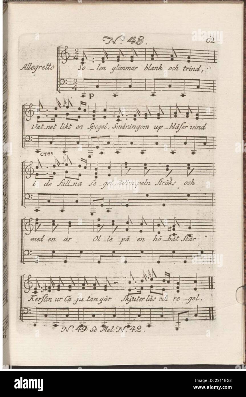 Epistel 48 Solen glimmar blank och trind Stock Photo - Alamy