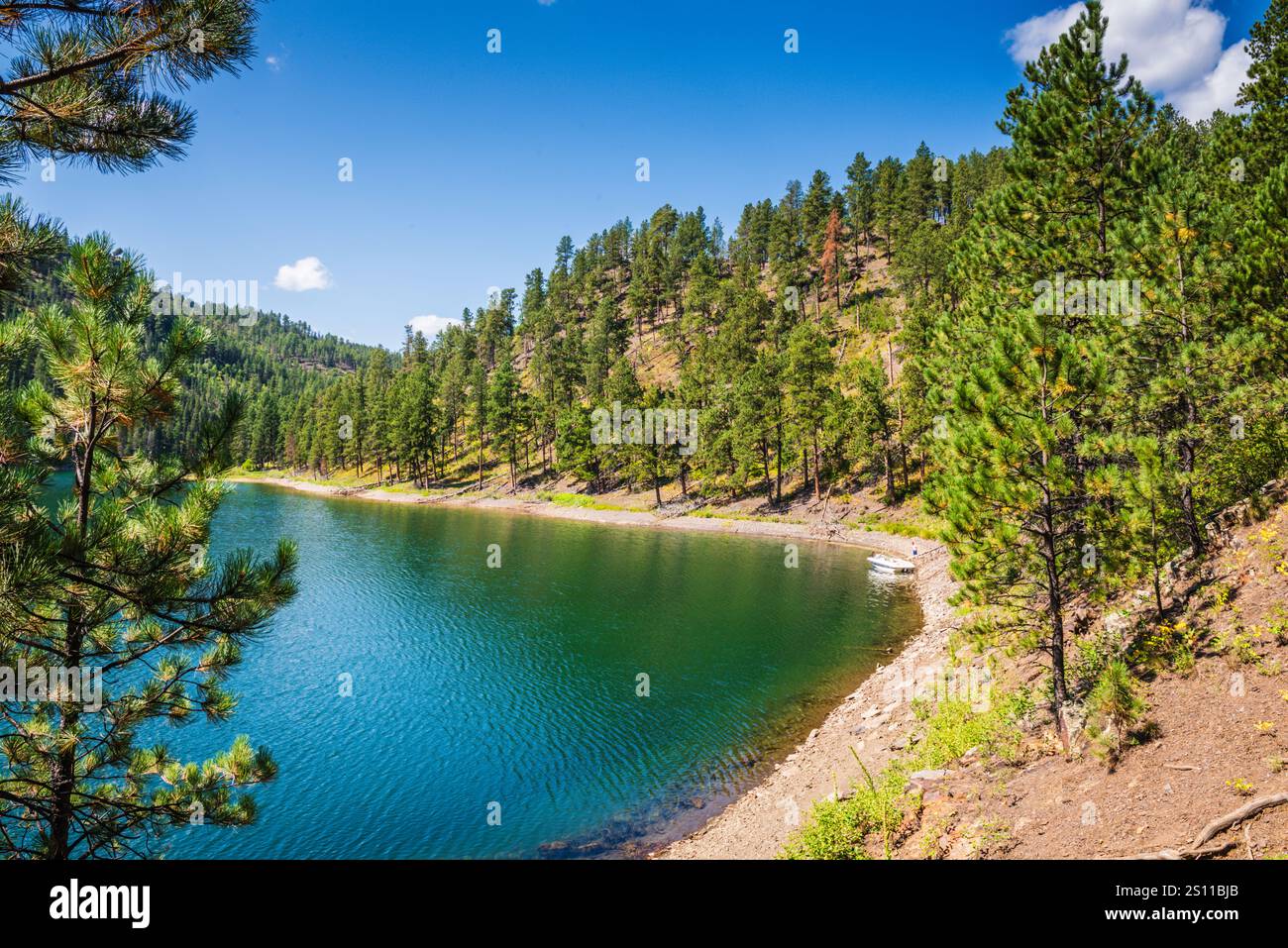 Pactola Lake is the largest and deepest reservoir in the Black Hills ...