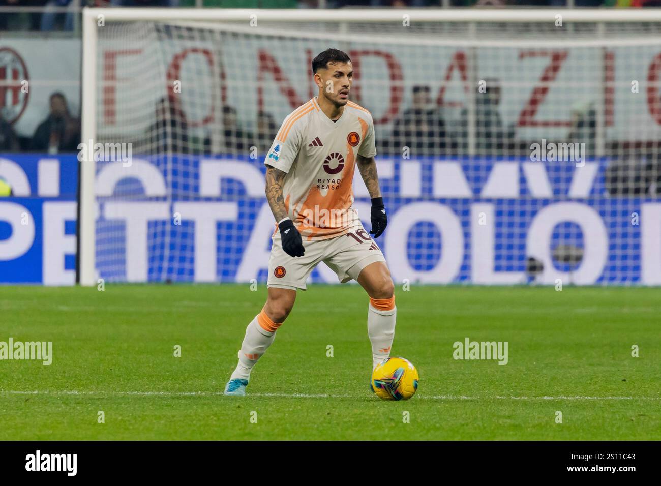 Milano, Italy. 29th Dec, 2024. Leandro Paredes in action during Serie A ...