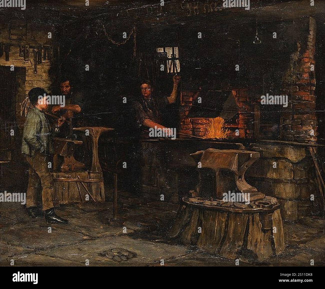 Erich Hammer Schmiede Stock Photo - Alamy