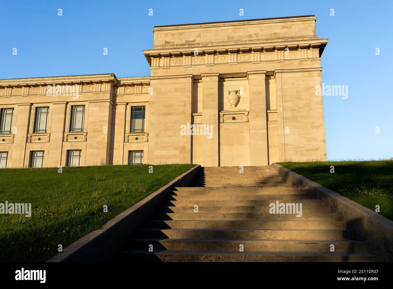 Auckland New Zealand - December 18 2024; Inscription on west side ...