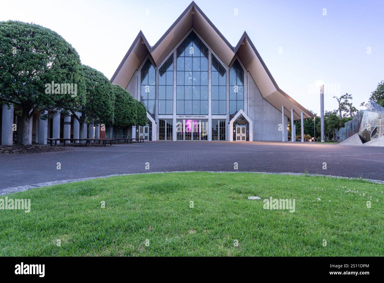 Auckland New Zealand December 18 2024; Auckland art deco buildings ...