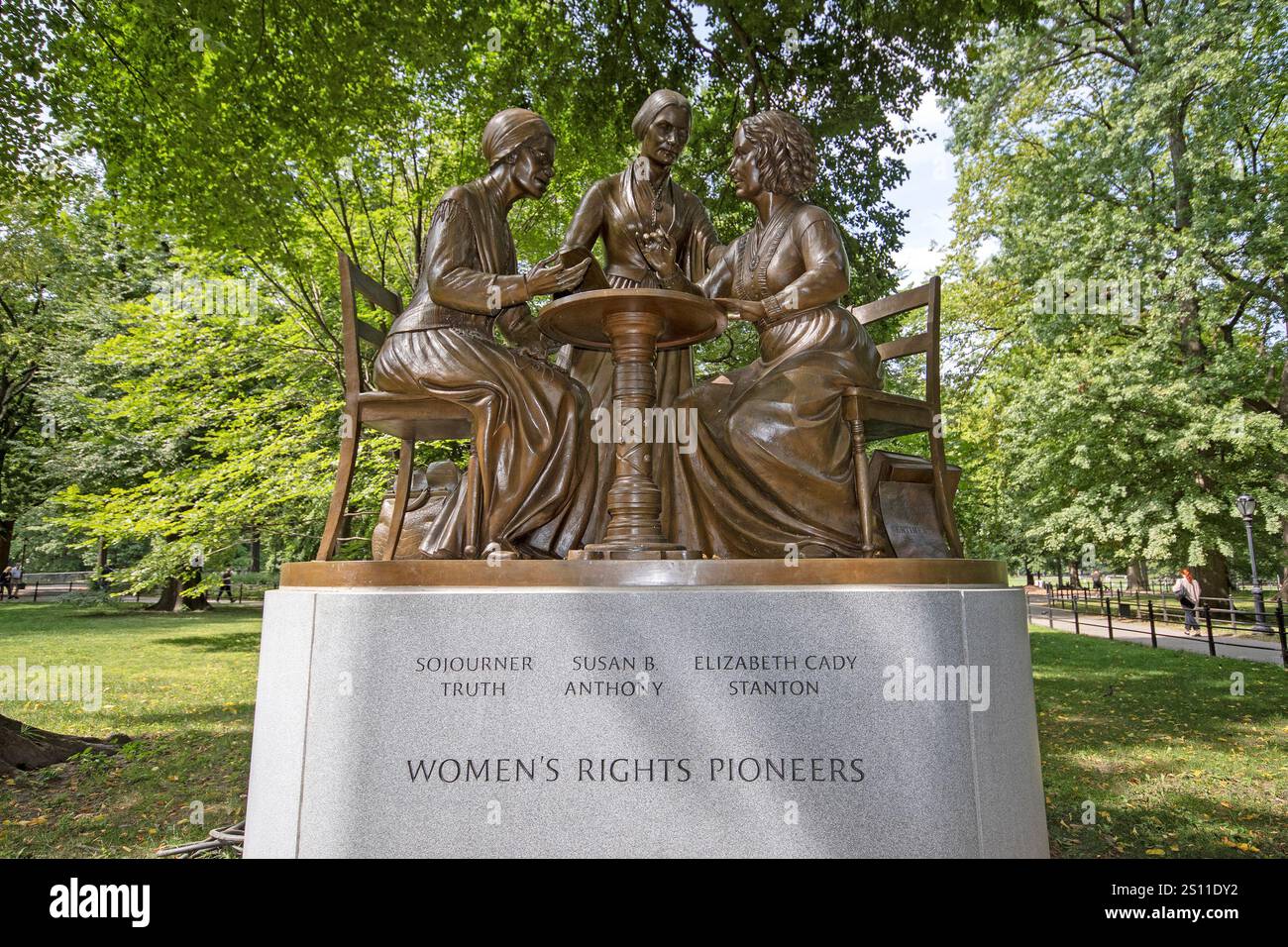 "Women’s Rights Pioneers" sculpture (by Meredith Bergmann in 2020) in ...