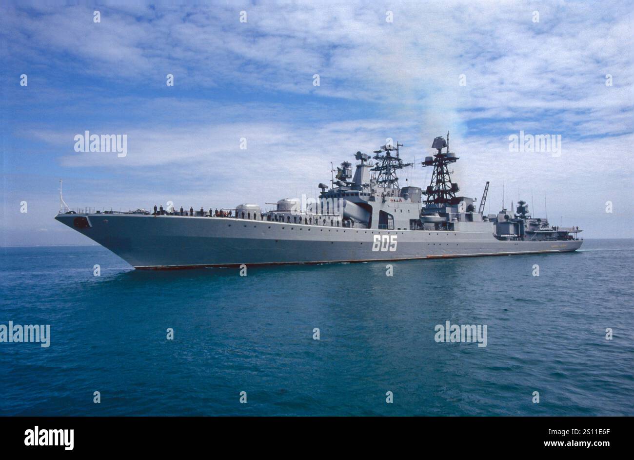 The Russian warship bearing the pennant number 605 is the Admiral ...