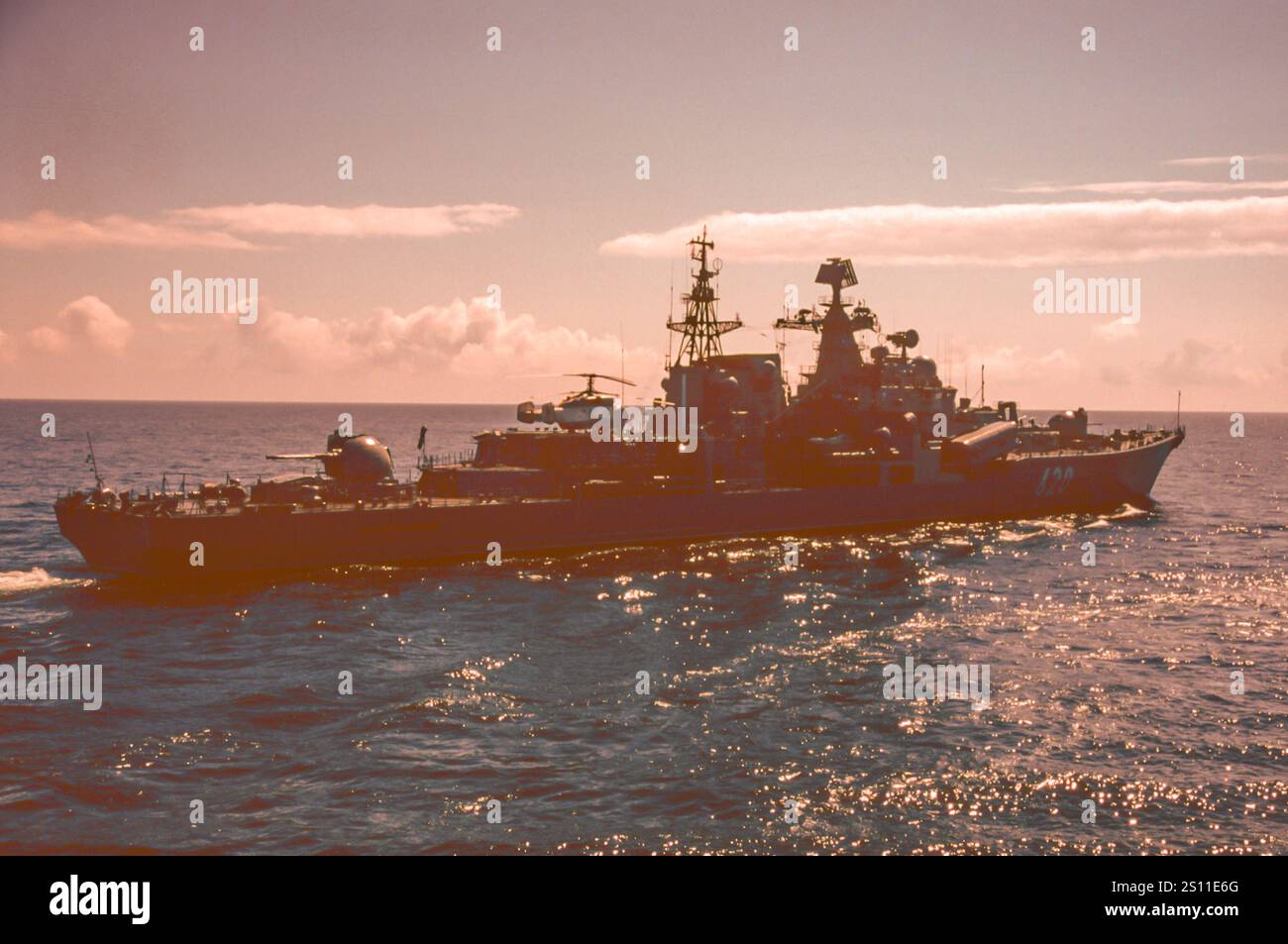 The Admiral Chabanenko is a Udaloy II-class destroyer of the Russian ...