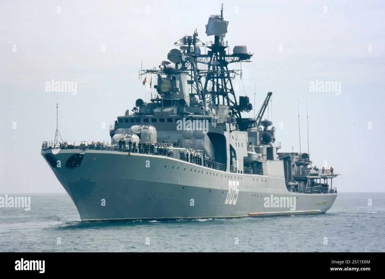 The Russian warship bearing the pennant number 605 is the Admiral ...