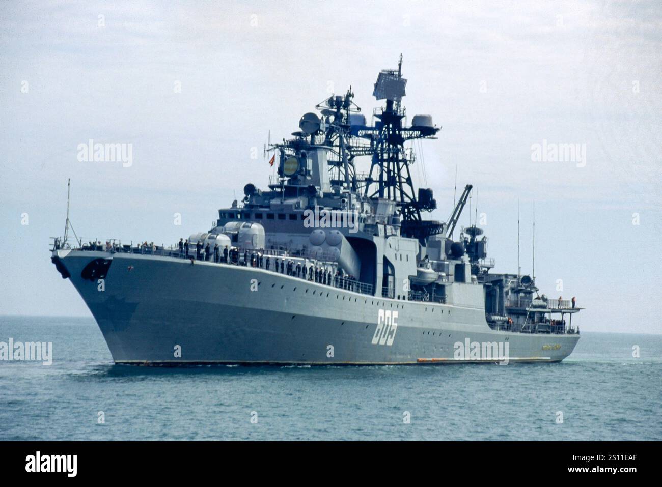 The Russian warship bearing the pennant number 605 is the Admiral ...