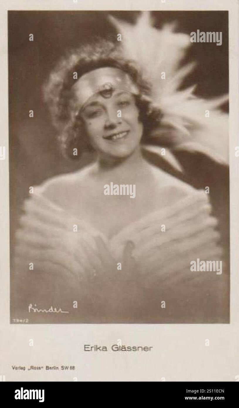 Erika Glässner by Alexander Binder Stock Photo - Alamy