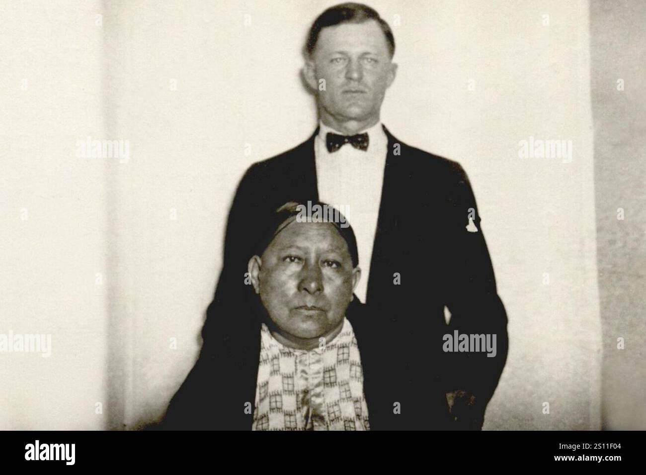 Ernest Burkhart and his wife Mollie Kyle Stock Photo - Alamy