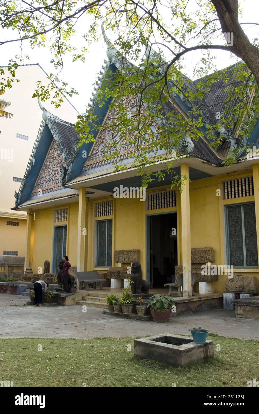 The Battambang Provincial Museum houses a large collection of Angkorian ...