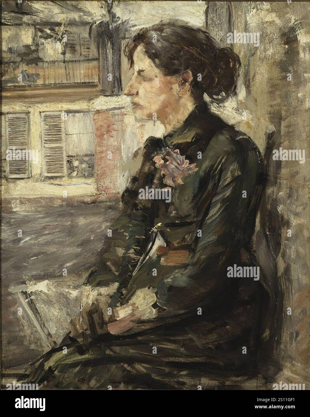 Ernst Josephson - Miss Louise Breslau, the Artist Stock Photo - Alamy