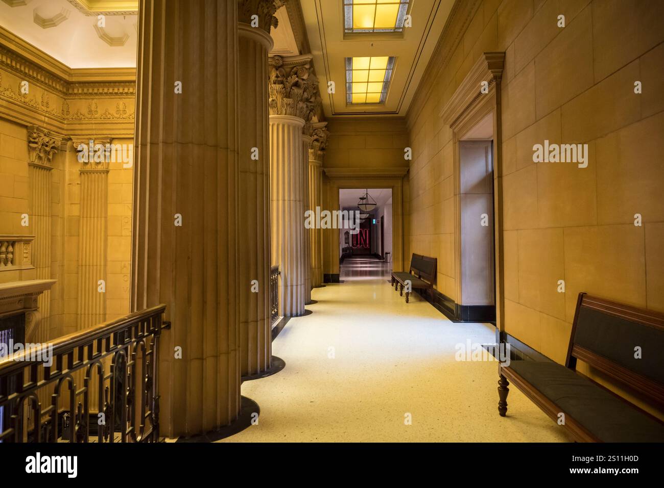 Interior of State Library of New South Wales, Sydney, Australia Stock ...
