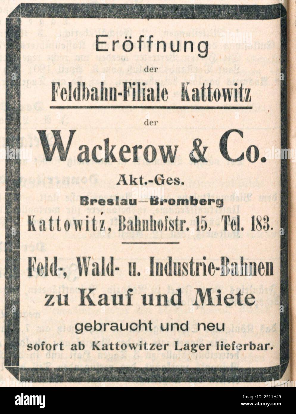 Kattowitz kattowitzer hi-res stock photography and images - Alamy