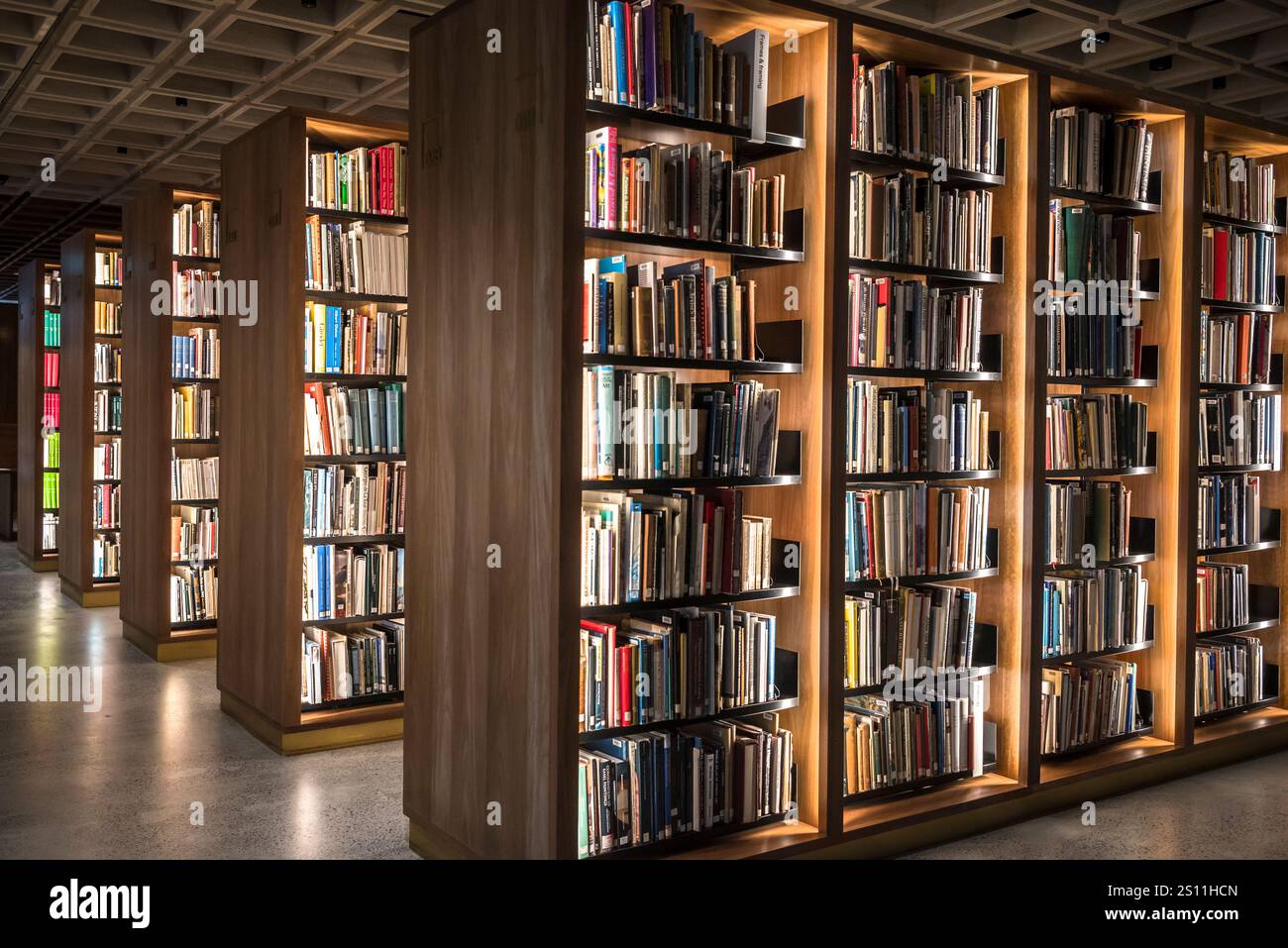 Library, archive and children's art library, Art Gallery of New South ...