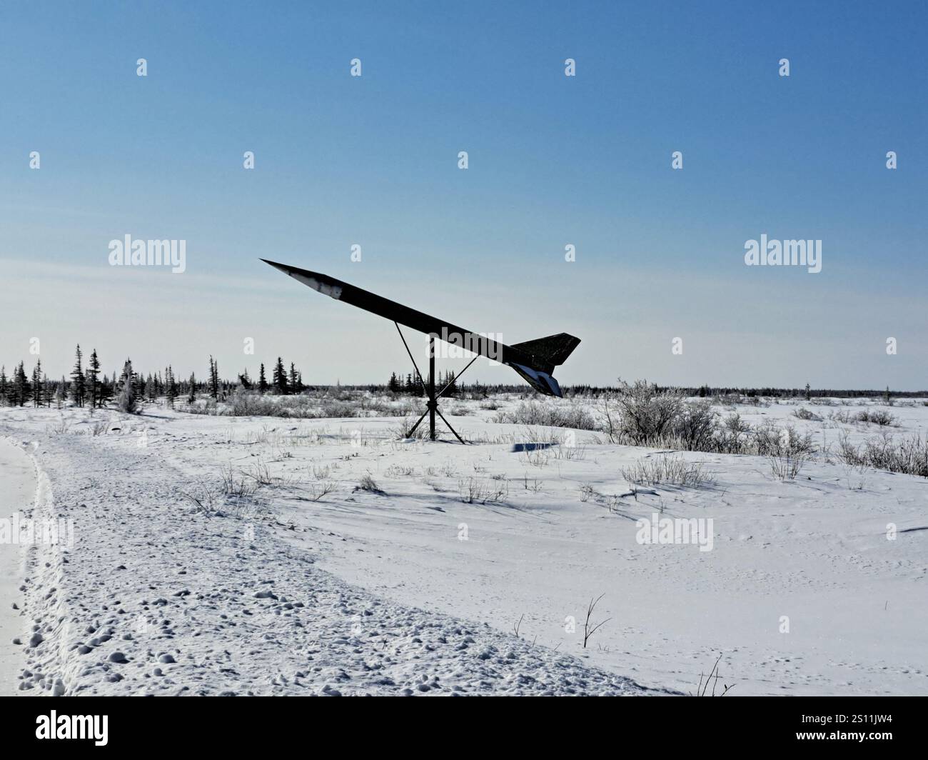 Churchill rocket range hi-res stock photography and images - Alamy