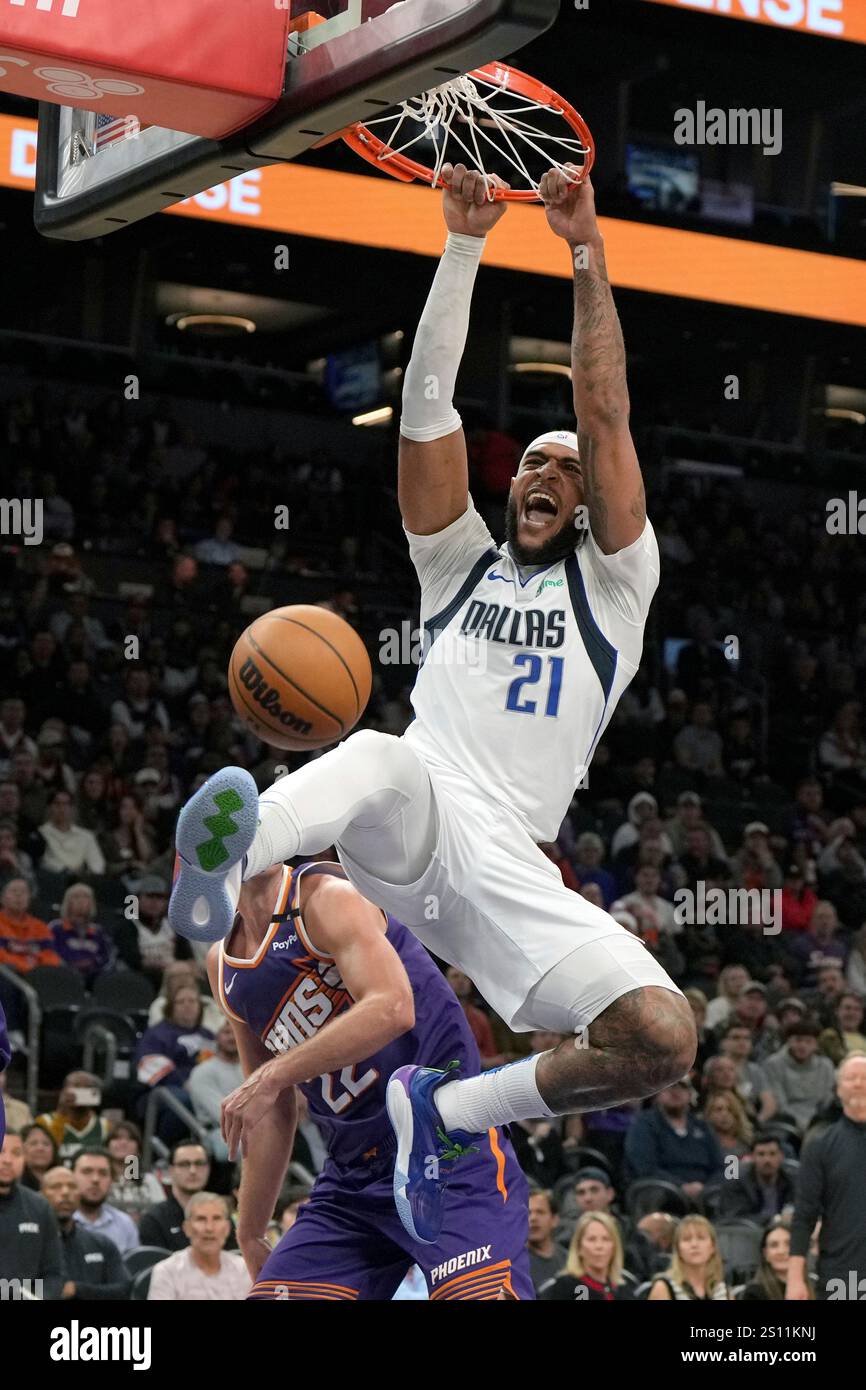 during the second half of an NBA basketball game, Friday, Dec. 27, 2024 ...