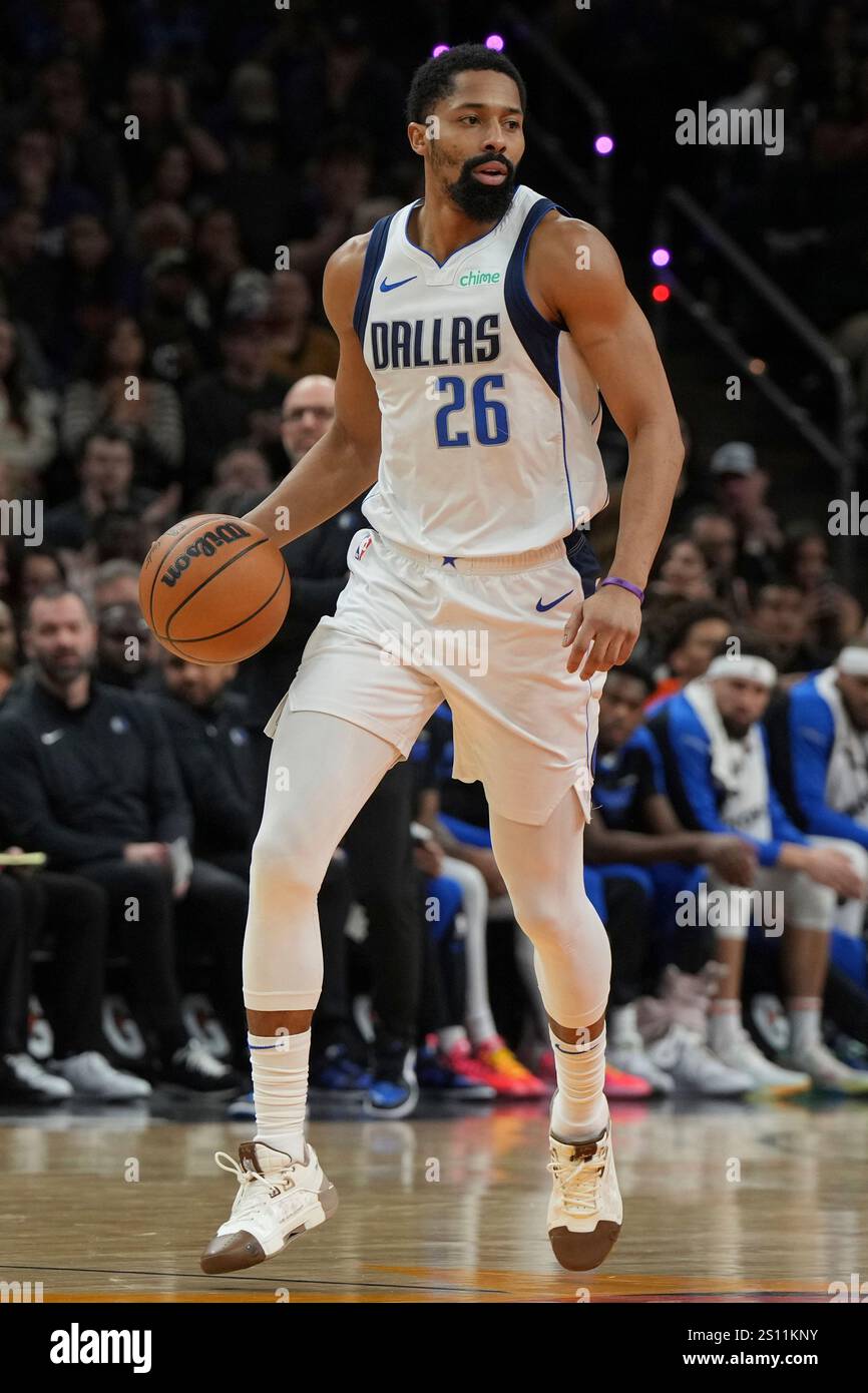 during the second half of an NBA basketball game, Friday, Dec. 27, 2024 ...