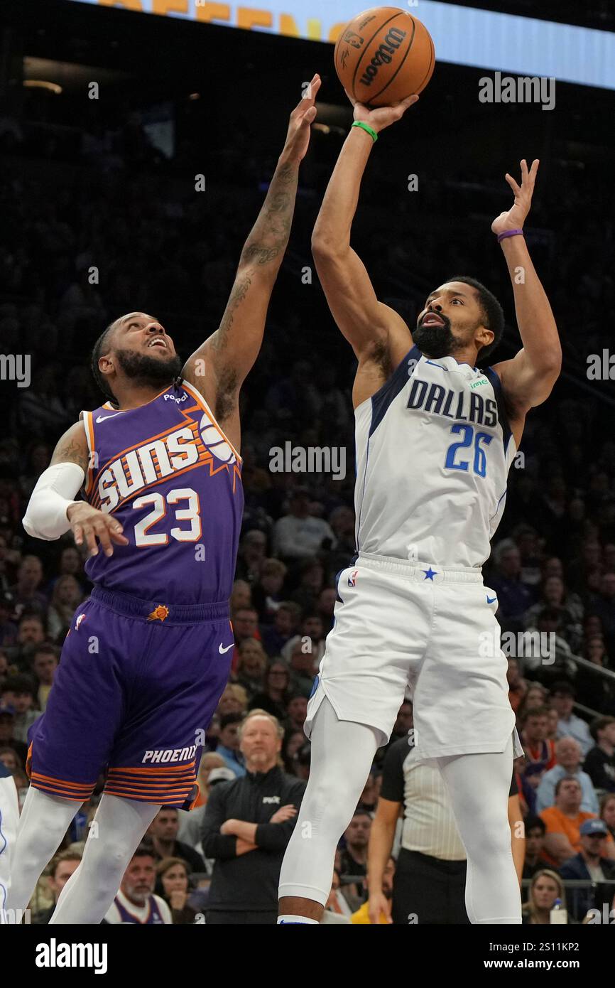 during the second half of an NBA basketball game, Friday, Dec. 27, 2024 ...