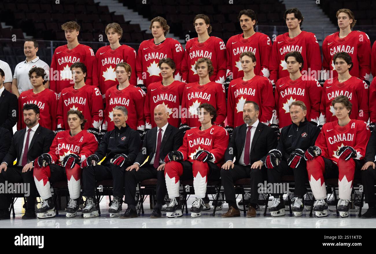 Ottawa, Canada. 30th Dec, 2024. Canada head coach Dave Cameron sits ...