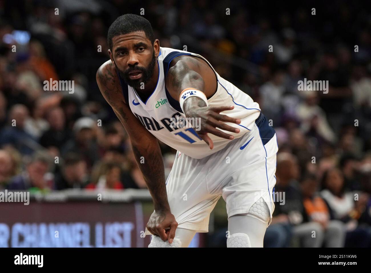 during the second half of an NBA basketball game, Friday, Dec. 27, 2024 ...
