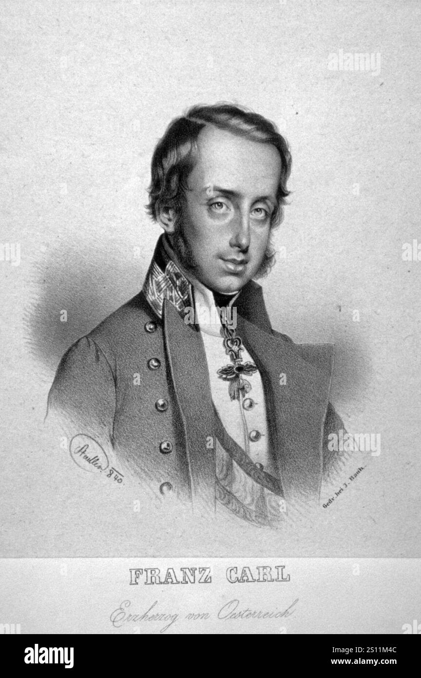 Erzherzog franz karl von österreich hi-res stock photography and images ...