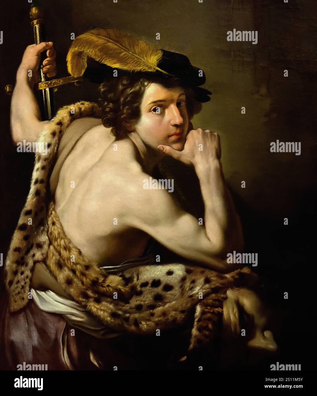 David with the Head of Goliath, 1630-1640 by Michele Desubleo 1602 ...