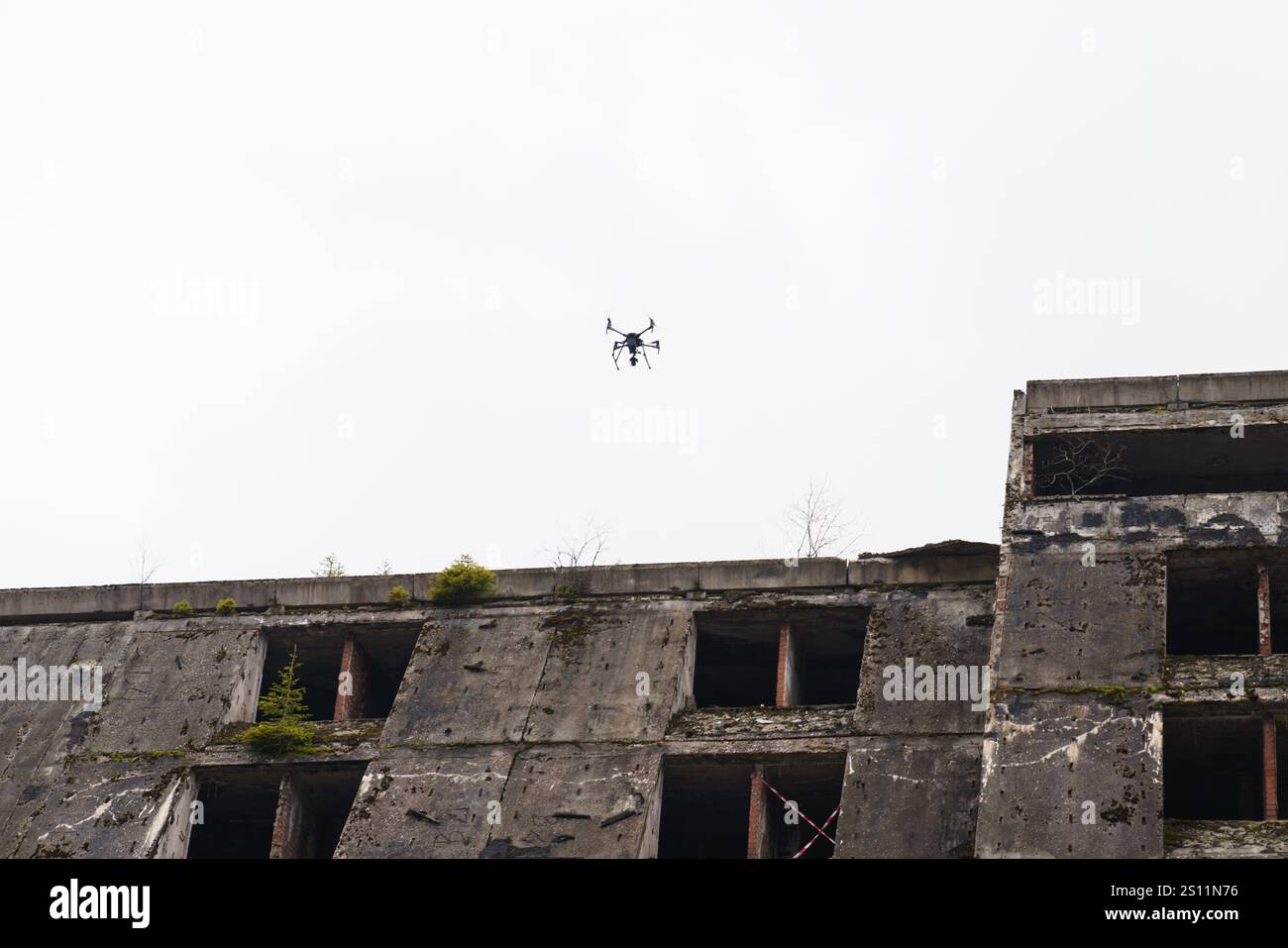 Drone With Thermal And Visual Cameras Stock Photo - Alamy