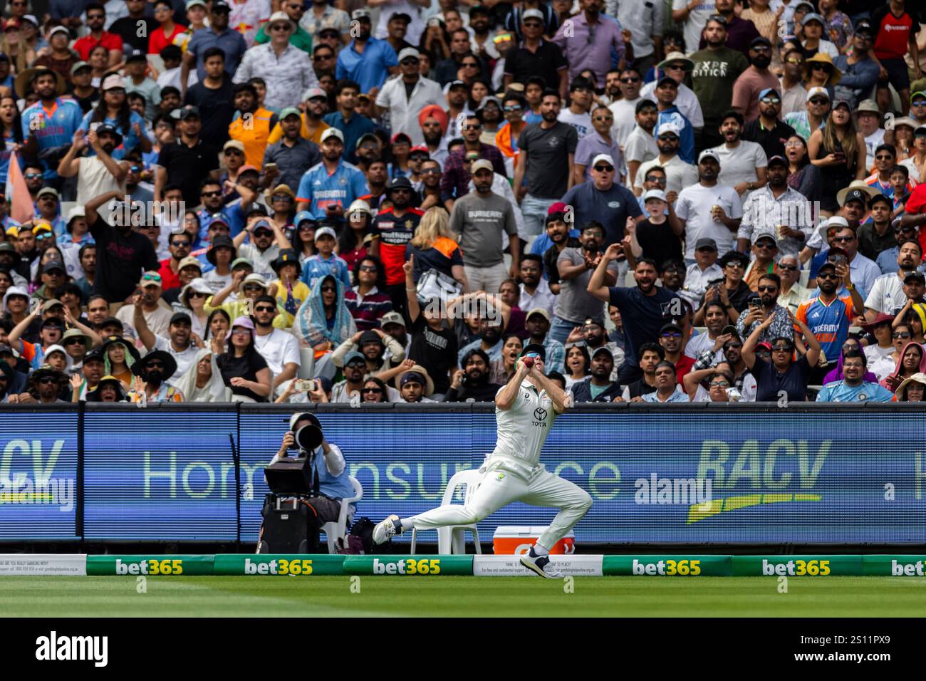 MELBOURNE, AUSTRALIA - DECEMBER 30: Mitch Marsh of Australia takes a ...