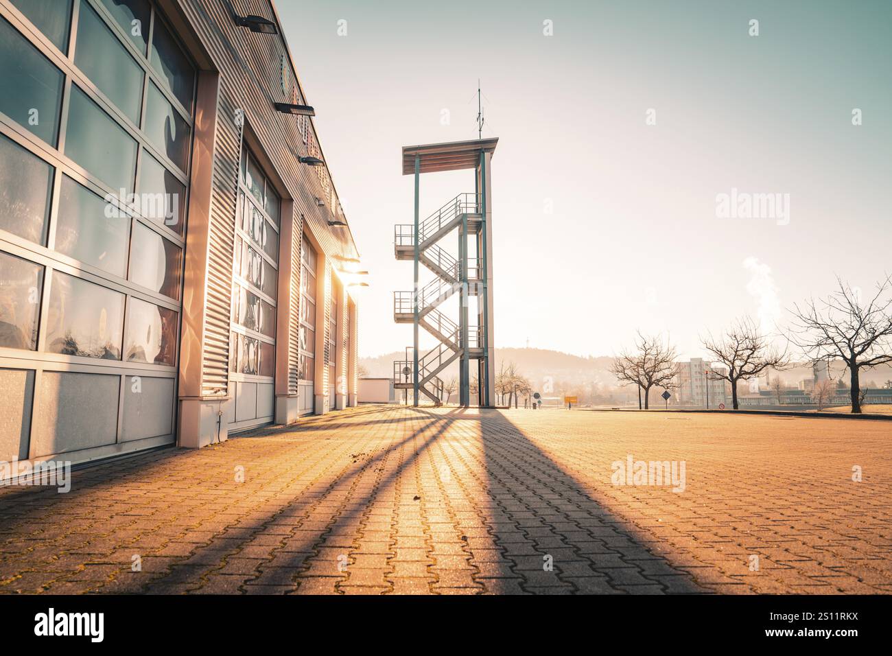 Practice tower fire station hi-res stock photography and images - Alamy