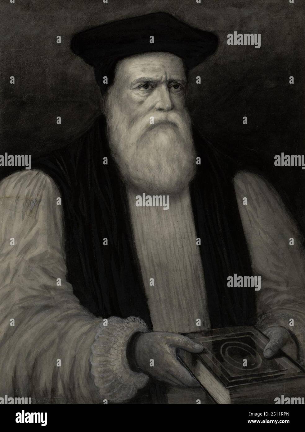 Esgob William Morgan gan Thomas Prytherch Stock Photo - Alamy