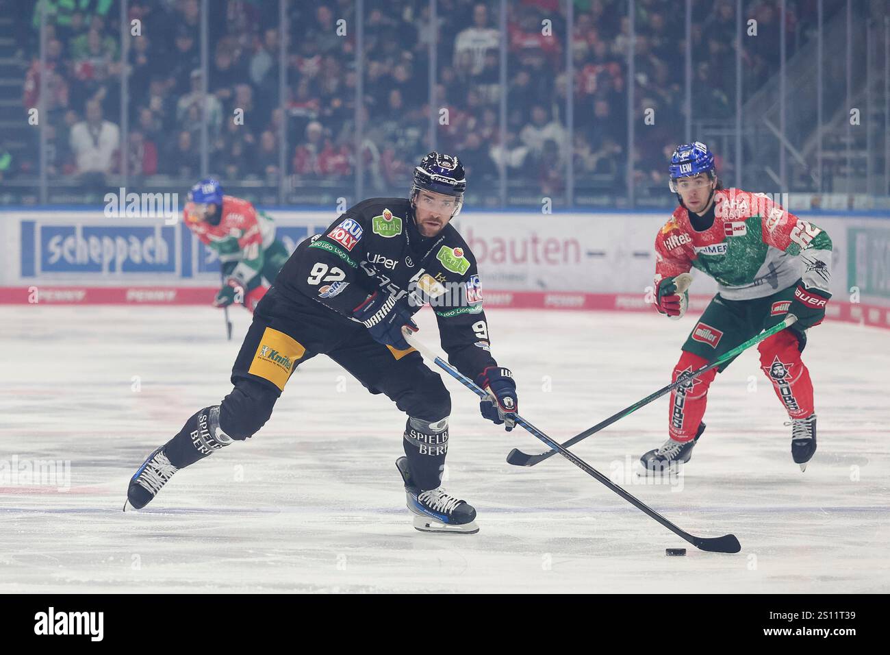 Augsburg, Deutschland. 30th Dec, 2024. Marcel Noebels (Eisbaeren Berlin ...