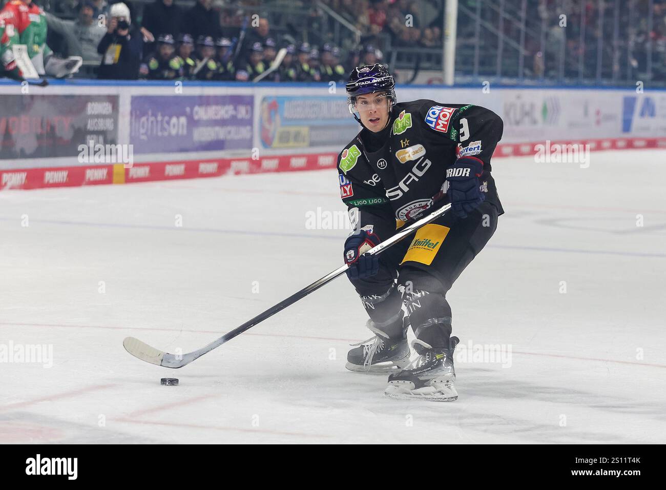 Augsburg, Deutschland. 30th Dec, 2024. Ty Ronning (Eisbaeren Berlin ...