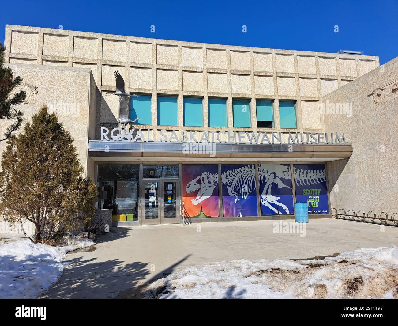 Royal saskatchewan museum dinosaur hi-res stock photography and images ...