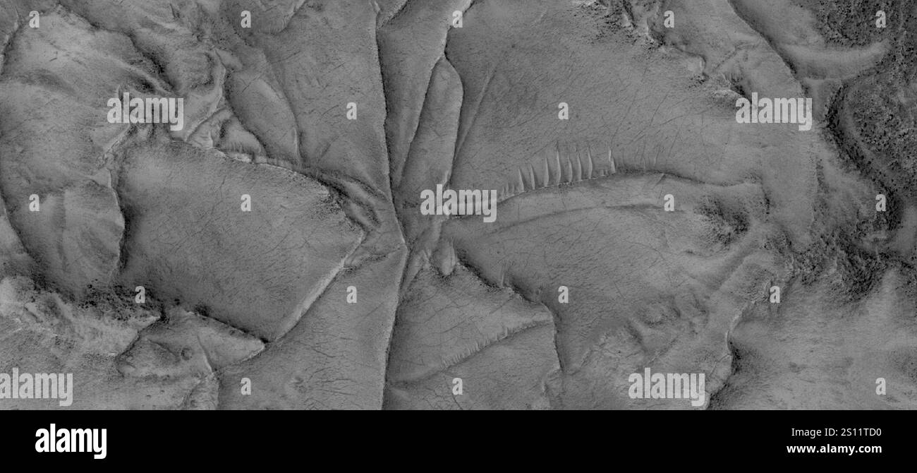 ESP 085266 2080 ridges syrtis 02 Stock Photo - Alamy
