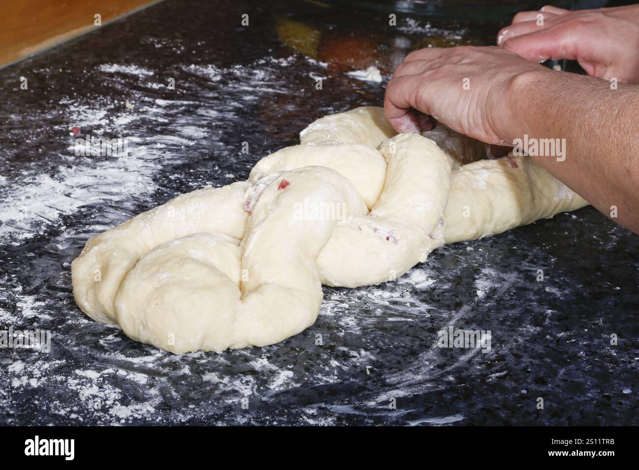 Preparations from yeast dough hi-res stock photography and images - Alamy