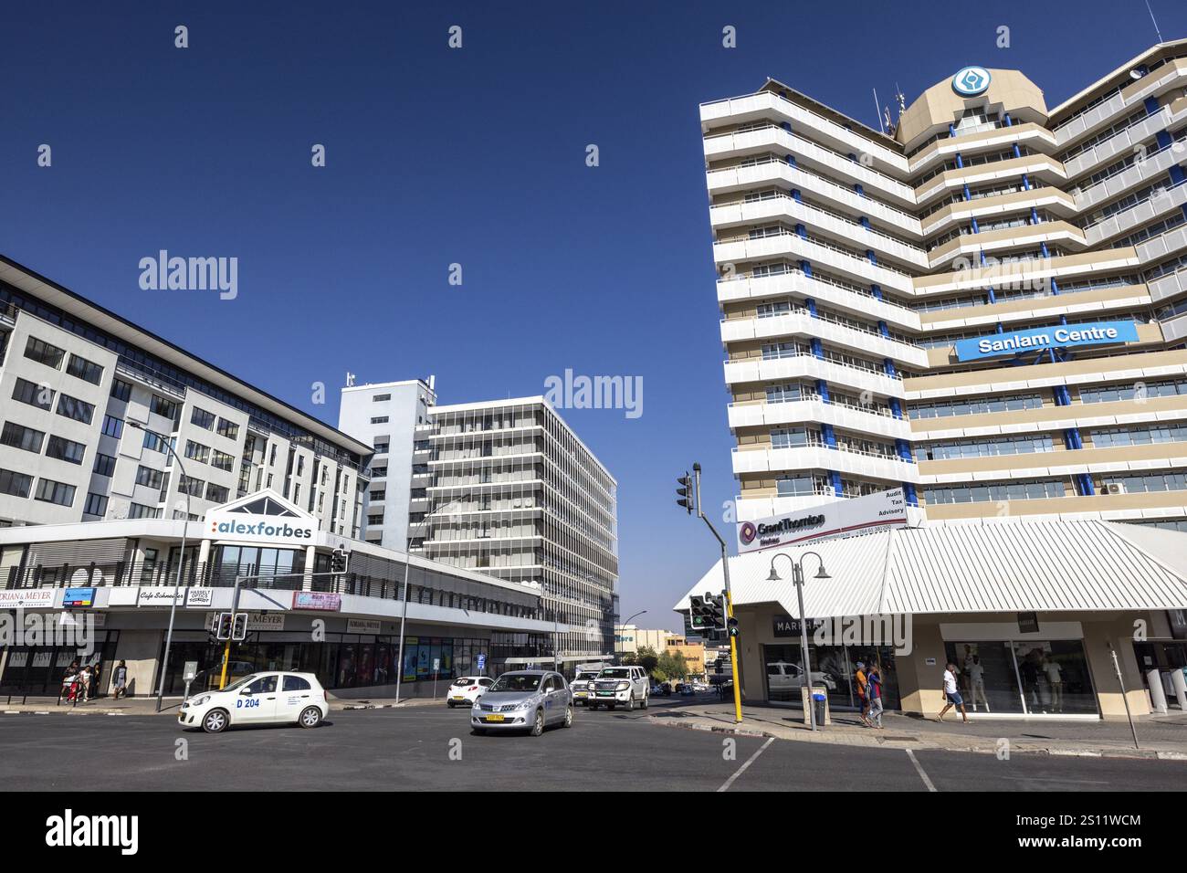 Main Street, Windhoek, Namibia, Africa Stock Photo - Alamy