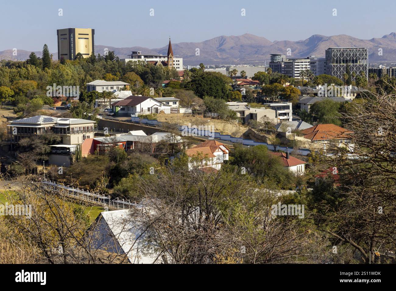 Windhoek, city, capital, Namibia, Africa Stock Photo - Alamy
