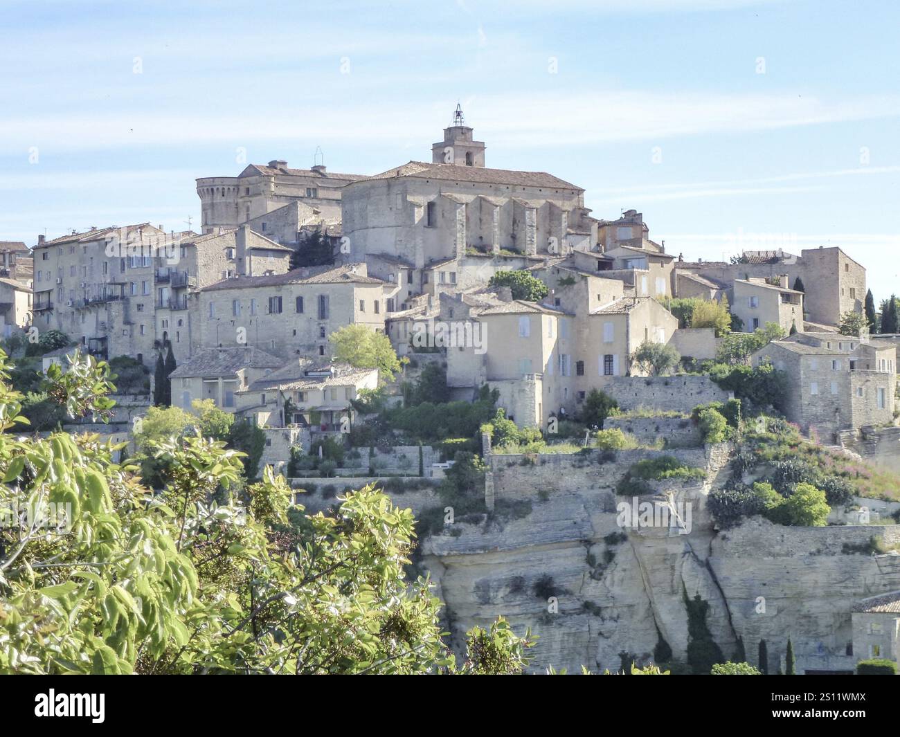Gordes, a picturesque hilltop village in provence, france, showcases ...