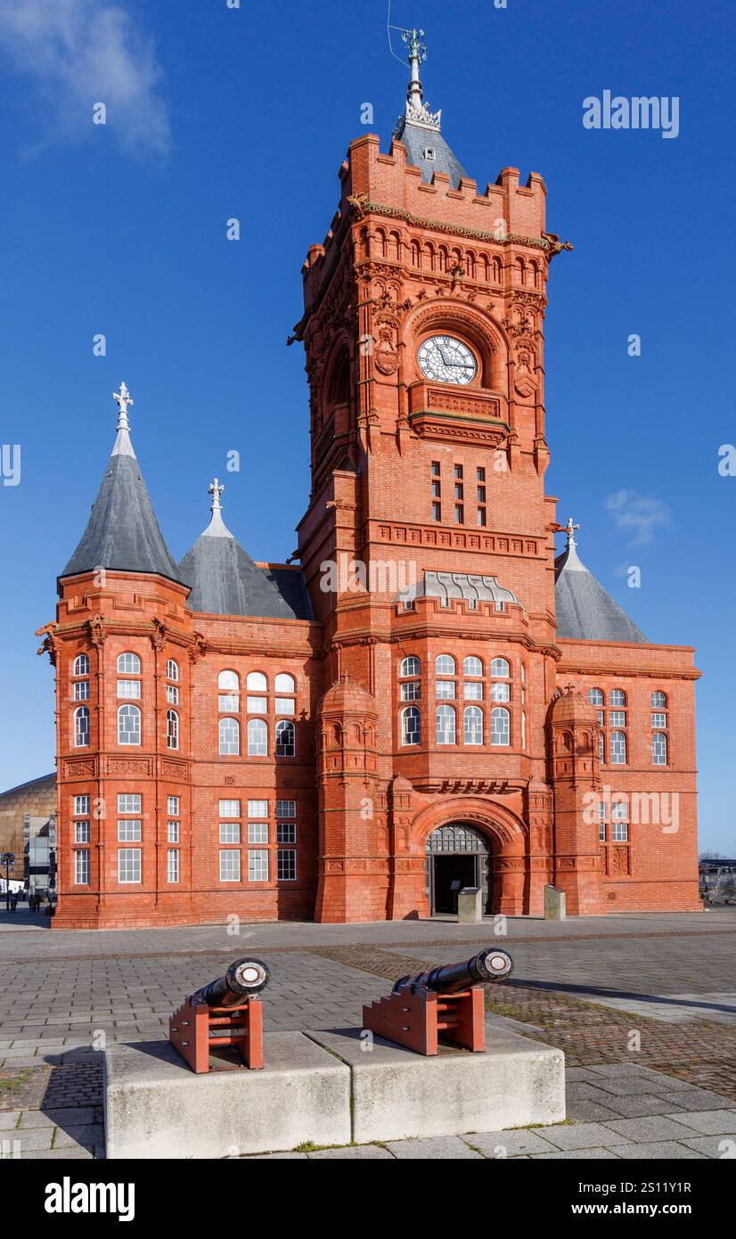 The Pierhead Building, Cardiff Bay, Wales, UK Stock Photo - Alamy