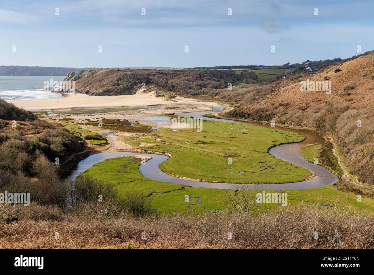 River meander uk hi-res stock photography and images - Alamy